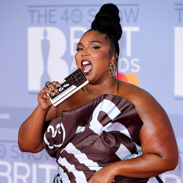 Lizzo's Hershey's Dress at the Brit Awards Will Give You a Sweet Tooth