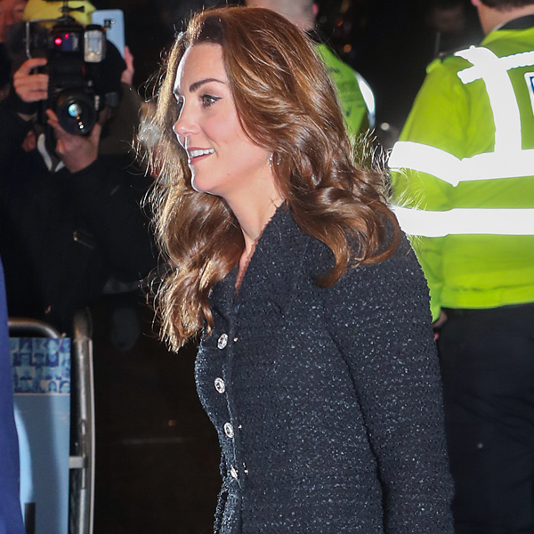 Kate Middleton Dazzles In Sparkly Heels For Date Night With William