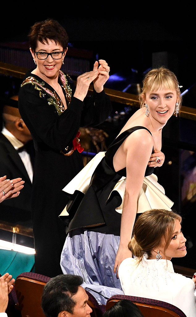 Saoirse Ronan from Celebs and Their Mom Dates at the 2020 Oscars | E! News