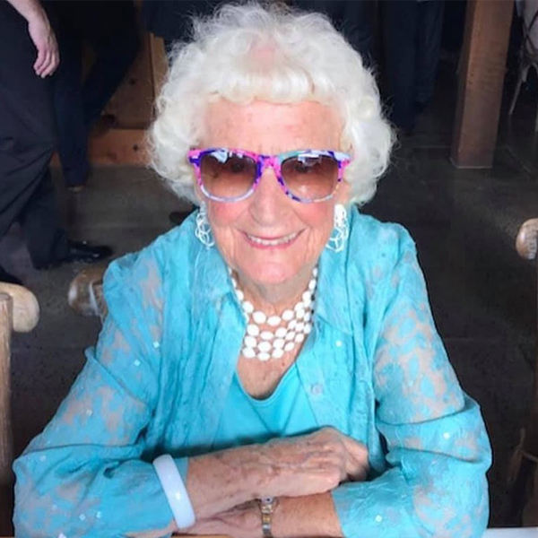 Family Celebrates Their Grandma's 95th Birthday From a Safe Distance