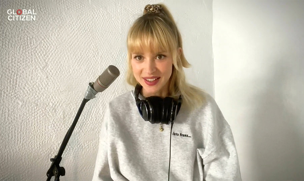 Angèle from See Every Performer at the One World: Together At Home ...