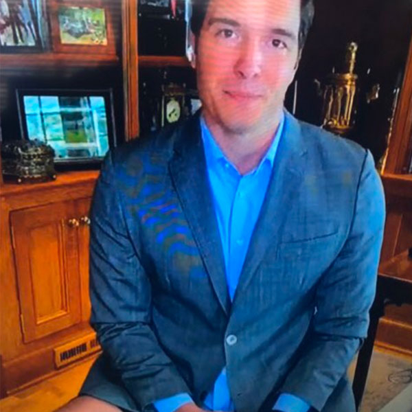 Gmas Will Reeve Gets Caught Without His Pants During Segment