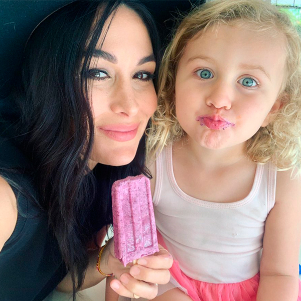 Brie Bella Shares Adorable Family Photo One Week After Giving Birth - E ...