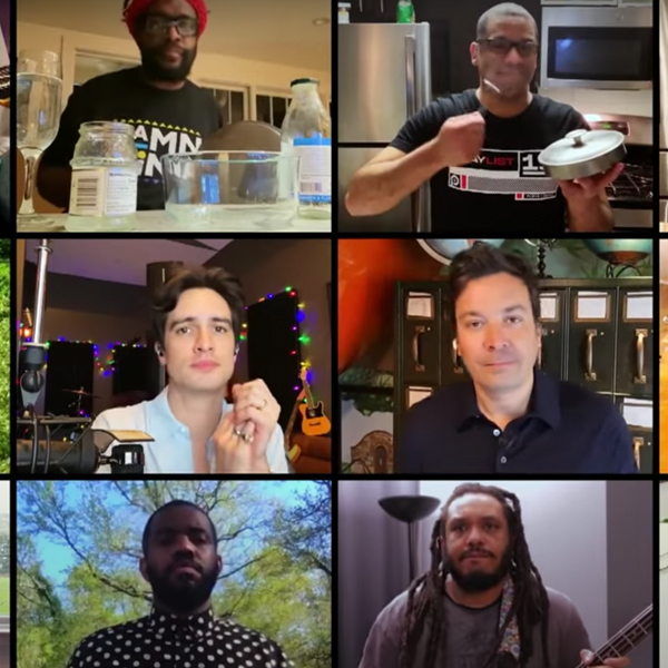 Hear Jimmy Fallon, Brendon Urie & The Roots' "Under Pressure" Remix