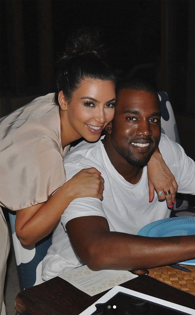Happy Anniversary! from Kim Kardashian & Kanye West's Cutest Photos | E ...