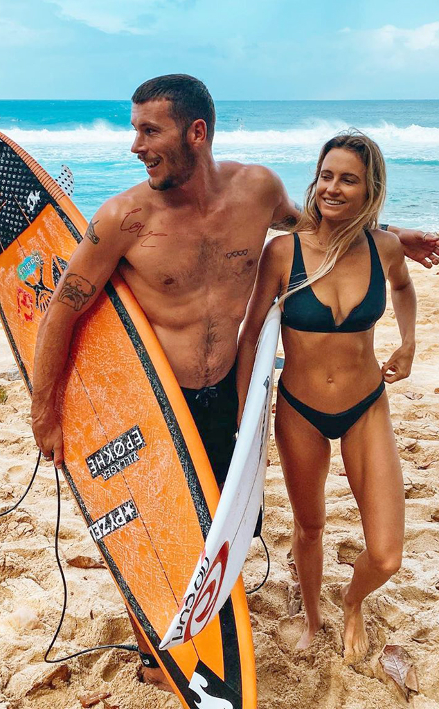 How Surfers Alana Blanchard and Jack Freestone Are Riding the Wave During Quarantine - E! Online