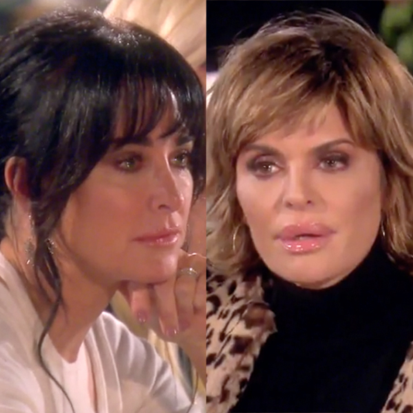 Kyle Richards Tells Lisa Rinna to "F--k Off" in Tense Exchange