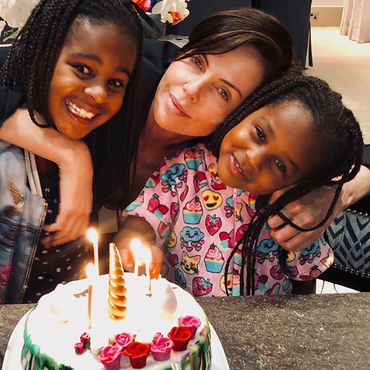 Charlize Theron's Sweetest Family Moments