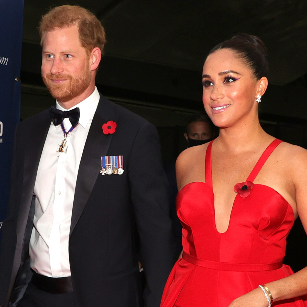 Bow Down to Meghan Markle & Prince Harry's Rare Red Carpet Appearance