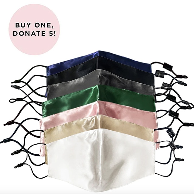 Bella Hadid, Addison Rae & More Love These Silk Face Masks