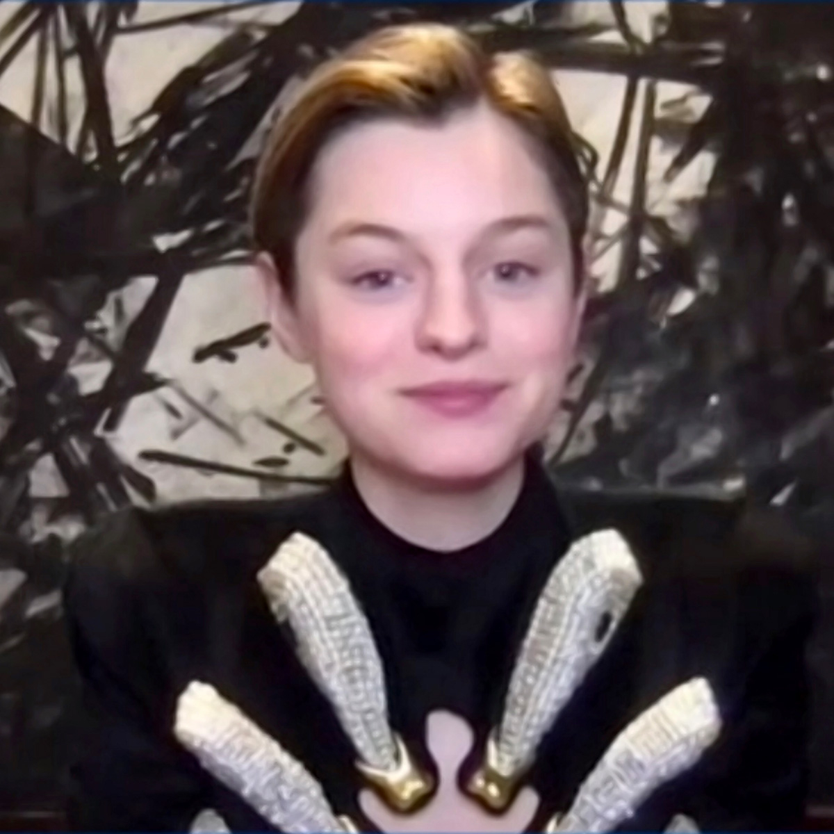 Emma Corrin's Dress at the 2021 Critics Choice Awards Is a Winner