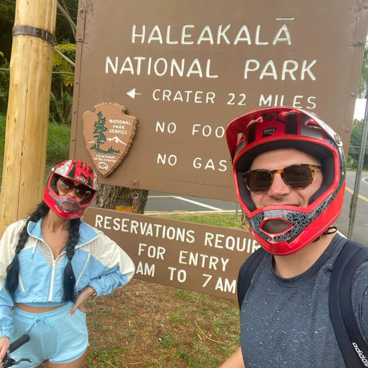 Raven Gates and Adam Gottschalk's Honeymoon