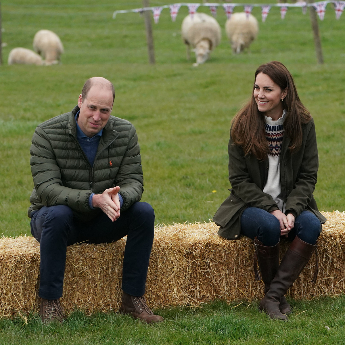 See Kate Middleton and Prince William's Sheep-Filled Farm Trip