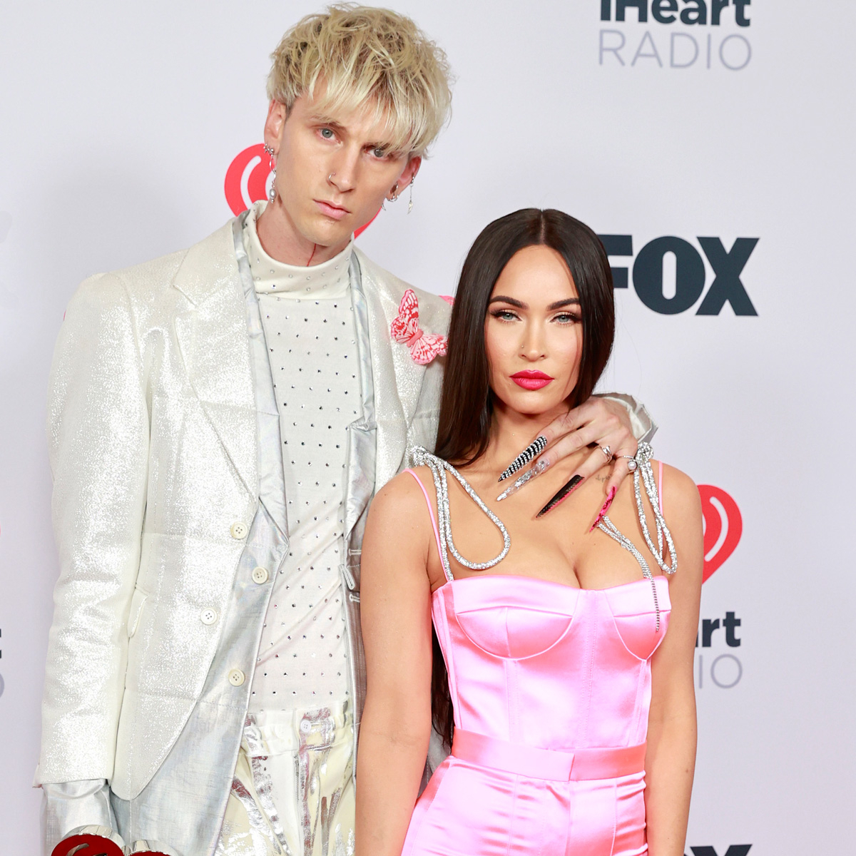 Machine Gun Kelly & Megan Fox Totally Nailed Their iHeartRadio Looks ...