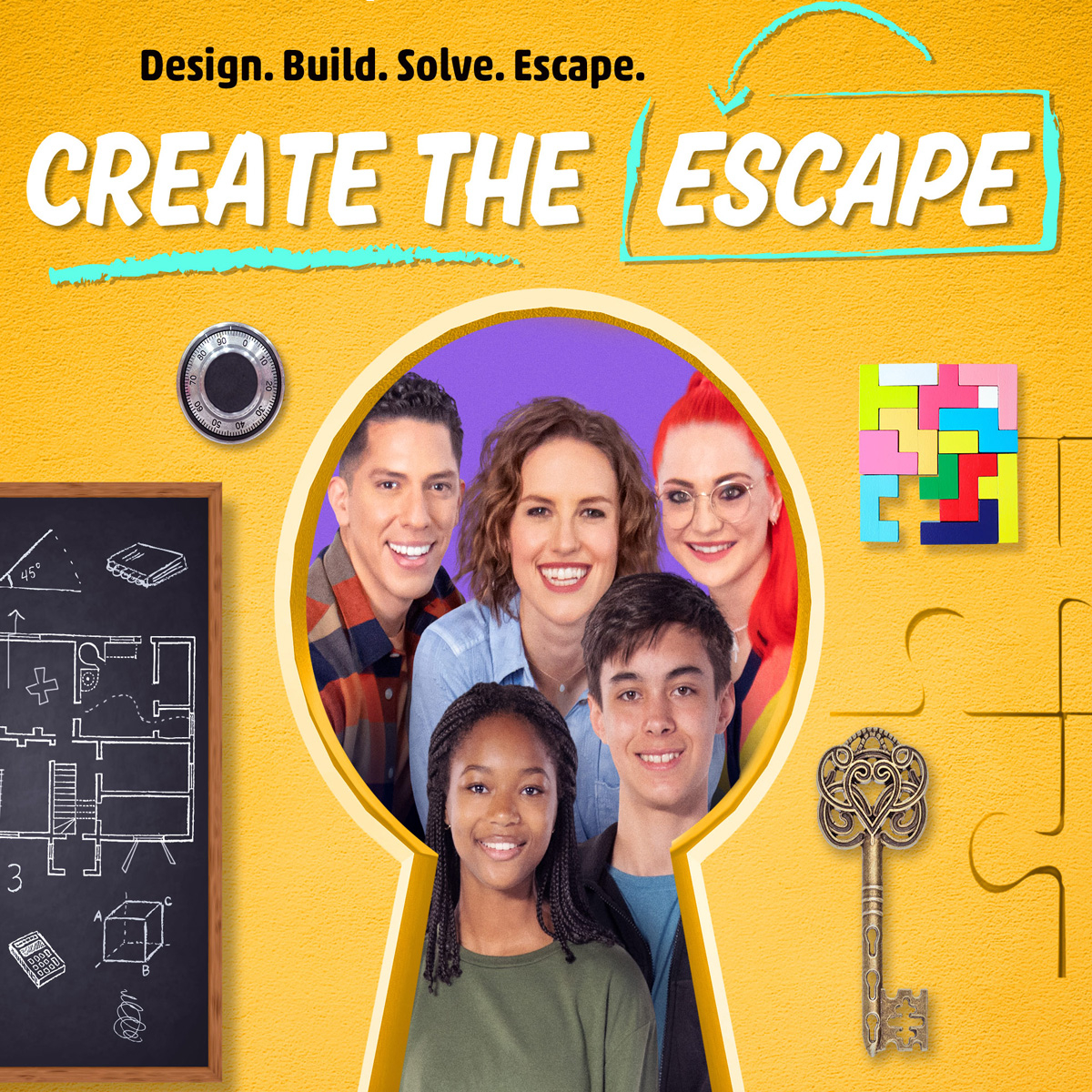 See Kids Build the Ultimate Escape Room in Create the Escape