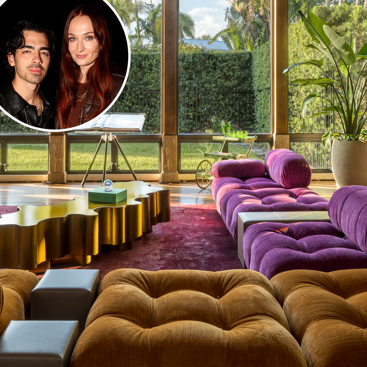 Bend the Knee to Sophie Turner & Joe Jonas' $17 Million Miami Mansion