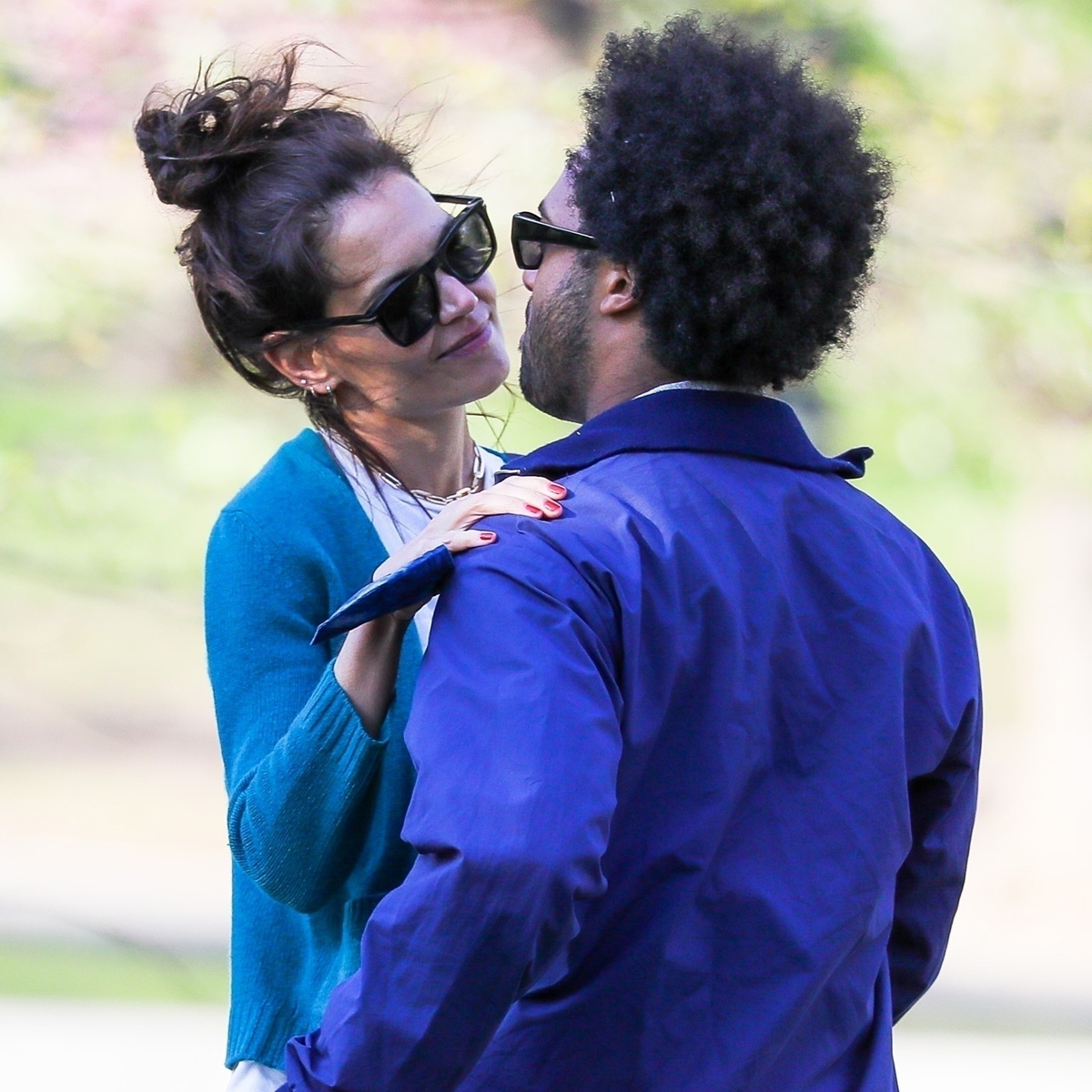 Photos from Katie Holmes Steps Out With Musician Bobby Wooten III