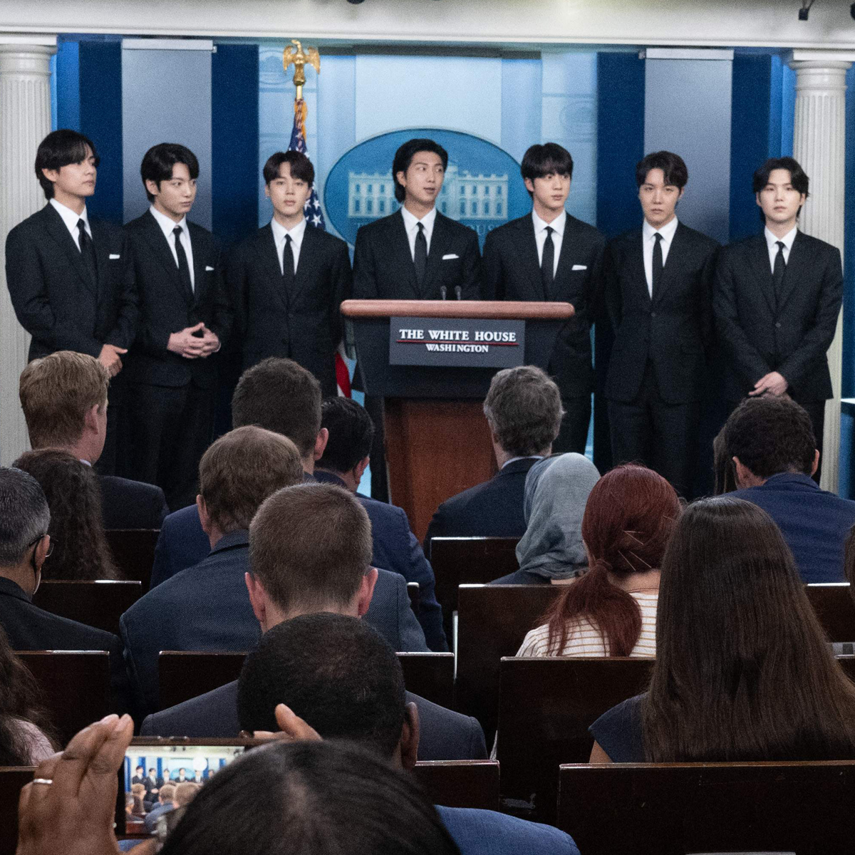 Inside BTS’ First Visit to the White House With President Joe Biden