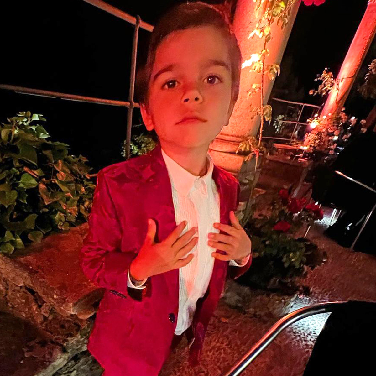 See Reign Disick's Photo Shoot During Kourtney's Wedding Weekend