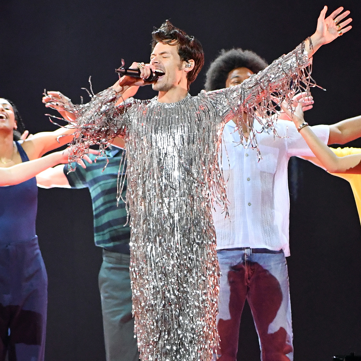 harry styles bafta performance