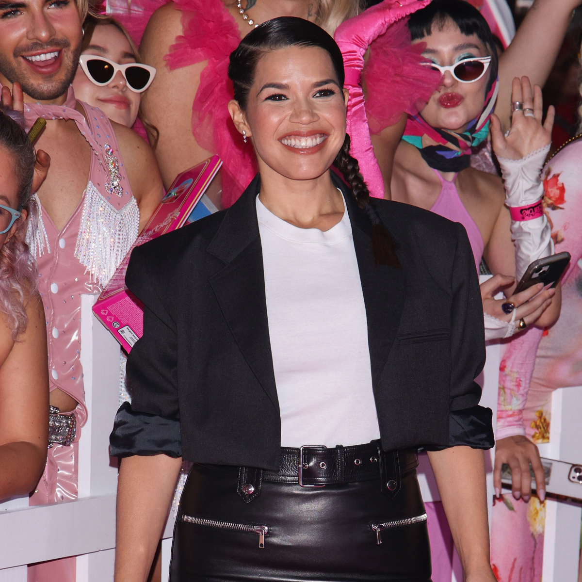 Check Out All of America Ferrera's Barbie Press Tour Looks