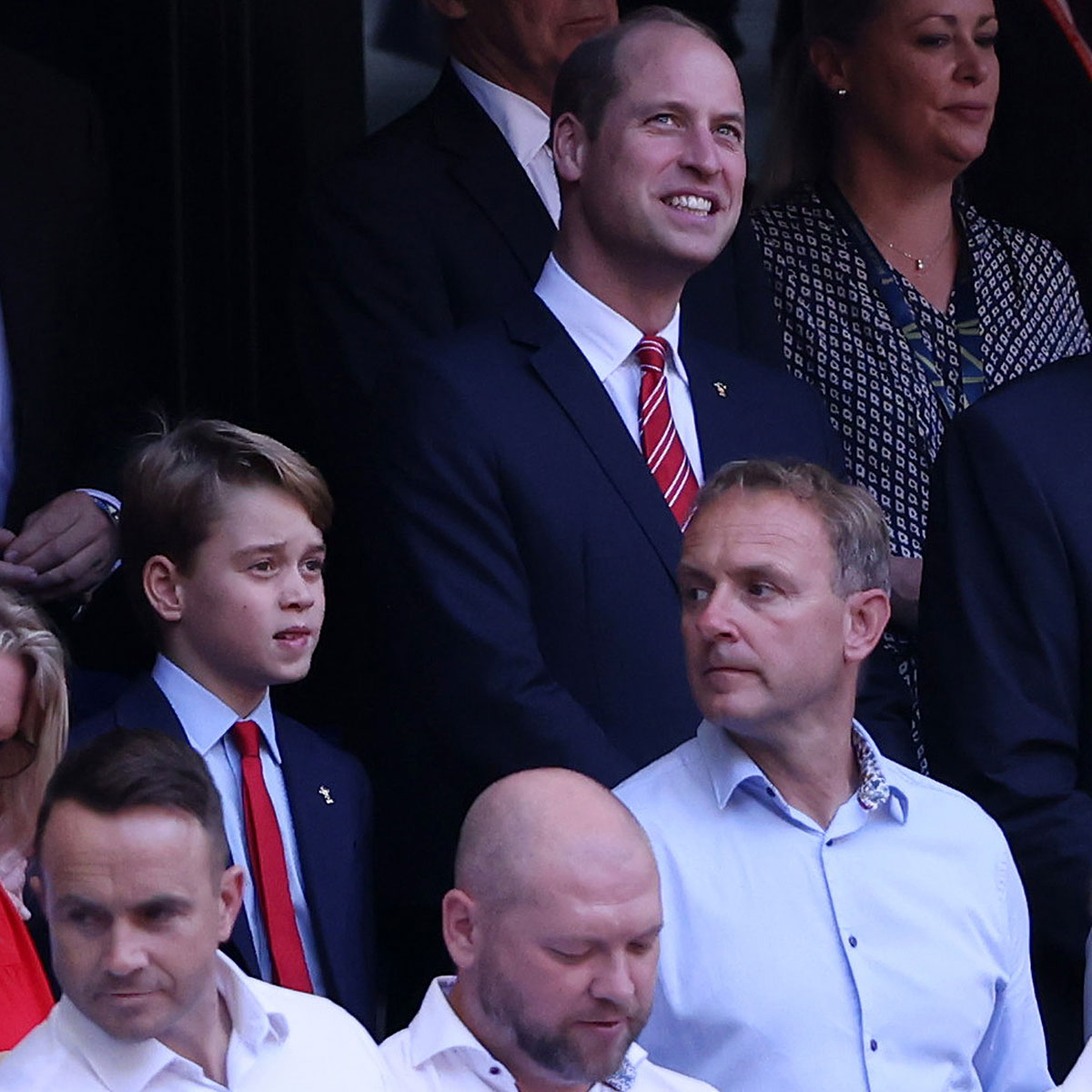 Prince George and Prince William Twin at Rugby World Cup