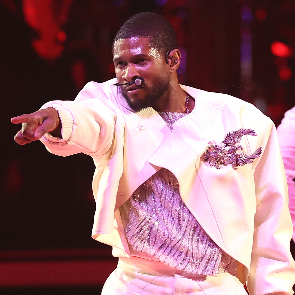 Photos from Usher's 2024 Super Bowl Halftime Show