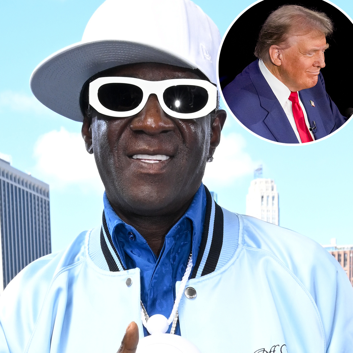 Flavor Flav Warns Snoop, Pitbull Amid Donald Trump’s Pet Eating Claim