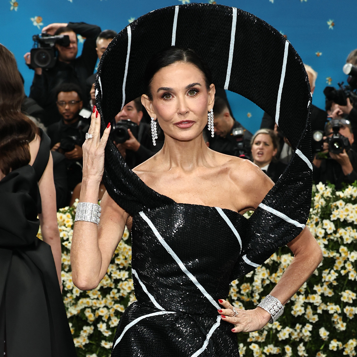 Met Gala 2025: Demi Moore Red Carpet Look